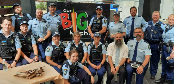 Police prepare meals at Our Big Kitchen: a photo story – J-Wire