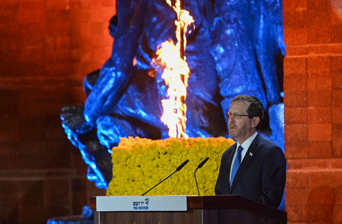 May the memories of the victims of the terrible Holocaust, be preserved ...