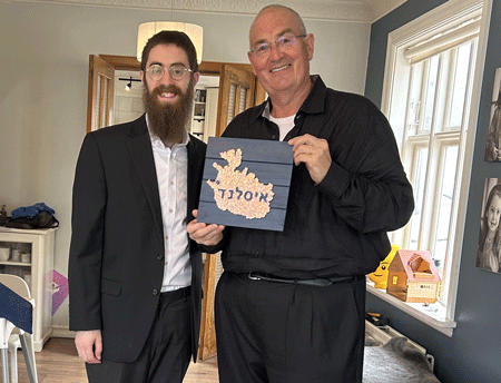 Walt meets the Chief Rabbi of Iceland – J-Wire