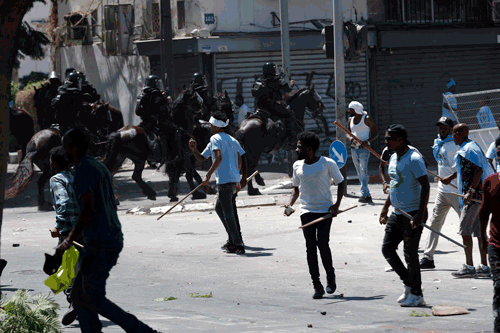 More than 100 injured in Eritrean clashes in Tel Aviv – J-Wire