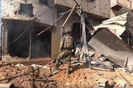 Israeli military officer dedicates tunnel demolition to slain uncle – J ...