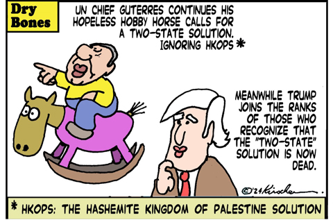 Trump writes off UN two-state solution – J-Wire