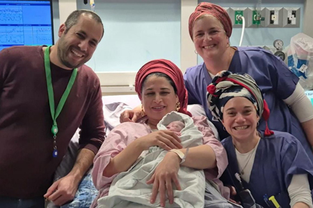 First Birth Israel Welcomes New Year’s Baby – J-Wire