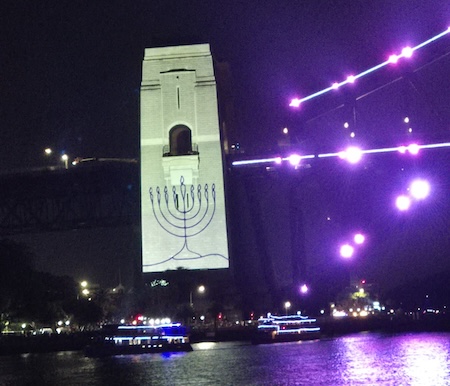 A Menorah Was Projected But Where Was the ABC? – J-Wire