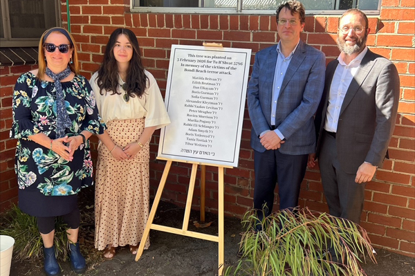 Tree Planting in Melbourne in honour of Bondi victims – J-Wire