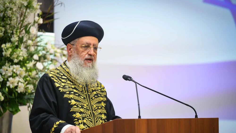 Israeli Chief Rabbi Urges Leaders to Honour Shabbat – J-Wire
